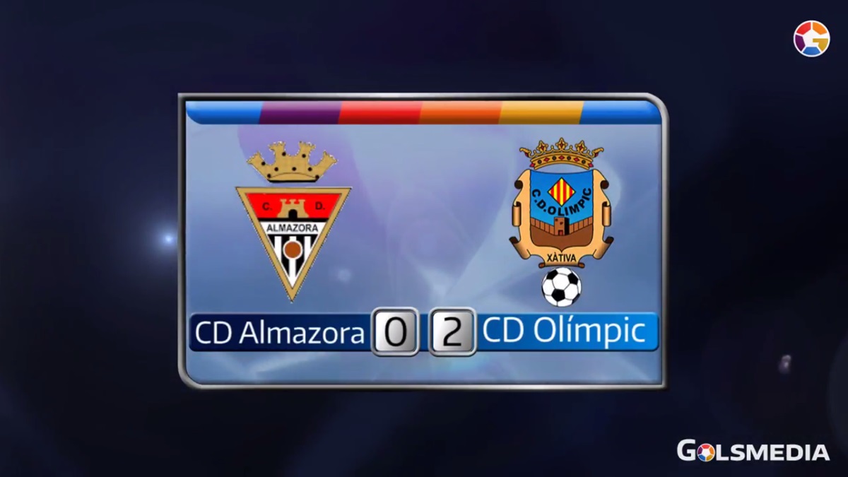 VÍDEO 3ª GºVI | CD Almazora - CD Olímpic de Xàtiva - Golsmedia
