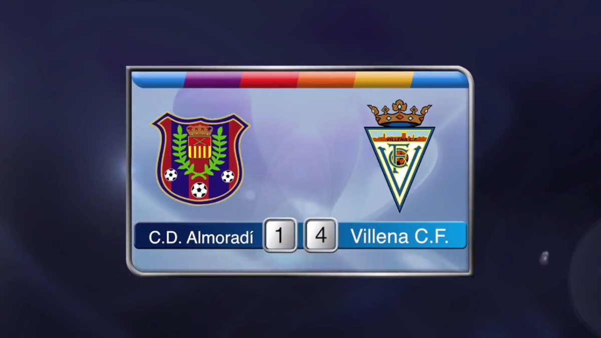 VÍDEO PREF. GºIV | CD Almoradí - Villena CF - Golsmedia