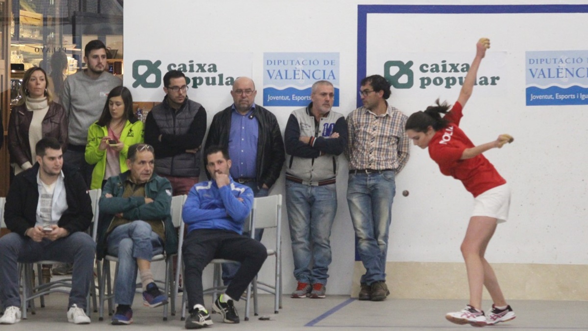 PILOTA VALENCIANA | Les millors jugadores de raspall de tecnificació, a ...