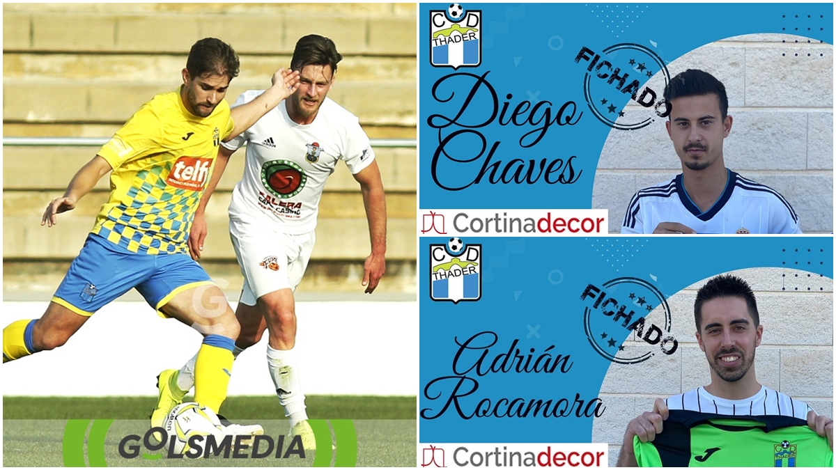 El CD Tháder confirma dos fichajes y la renovación de un magnífico ...