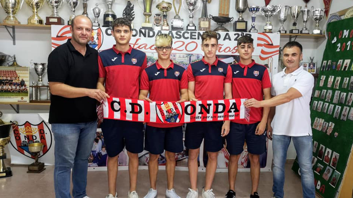 El CD Onda premia el compromiso de cuatro juveniles - Golsmedia