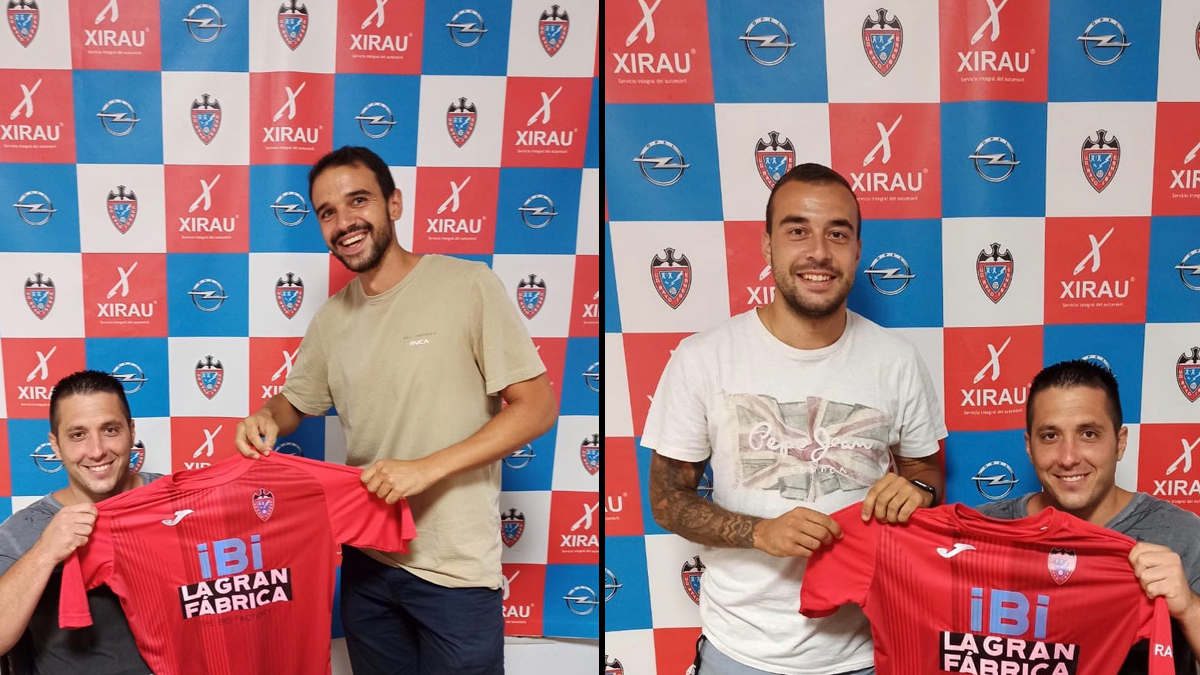 La UD Rayo Ibense sella la continuidad de dos jugadores de la casa ...