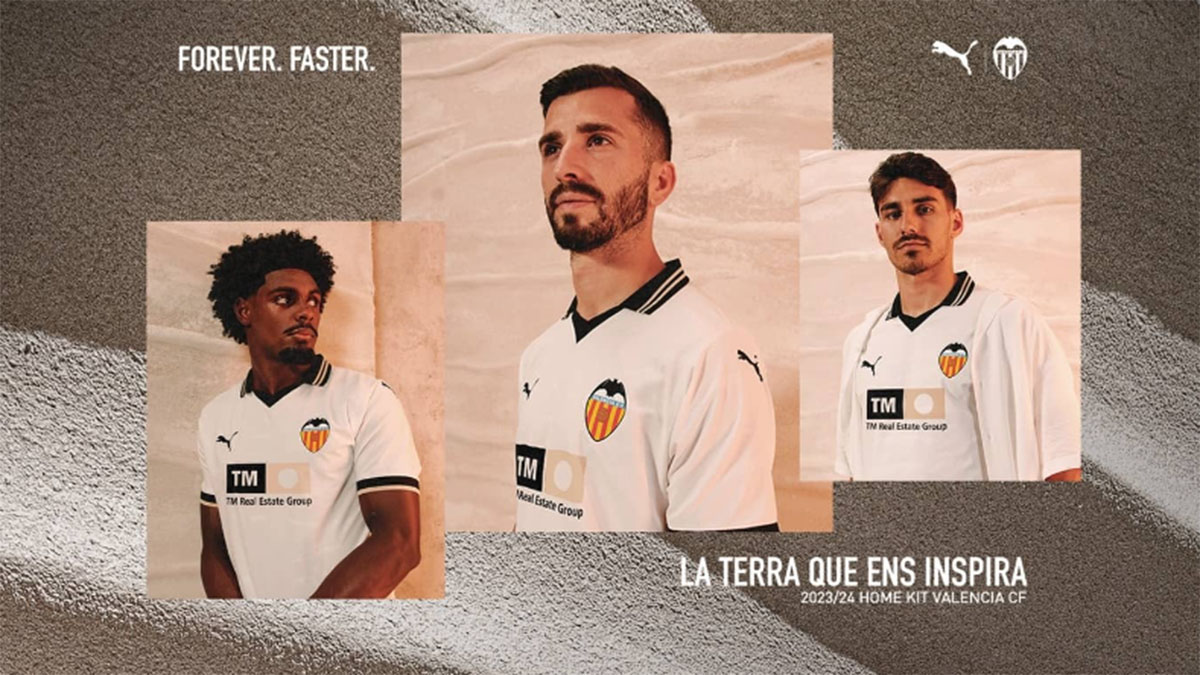 ¡El Valencia CF descubre su nueva camiseta! - Golsmedia