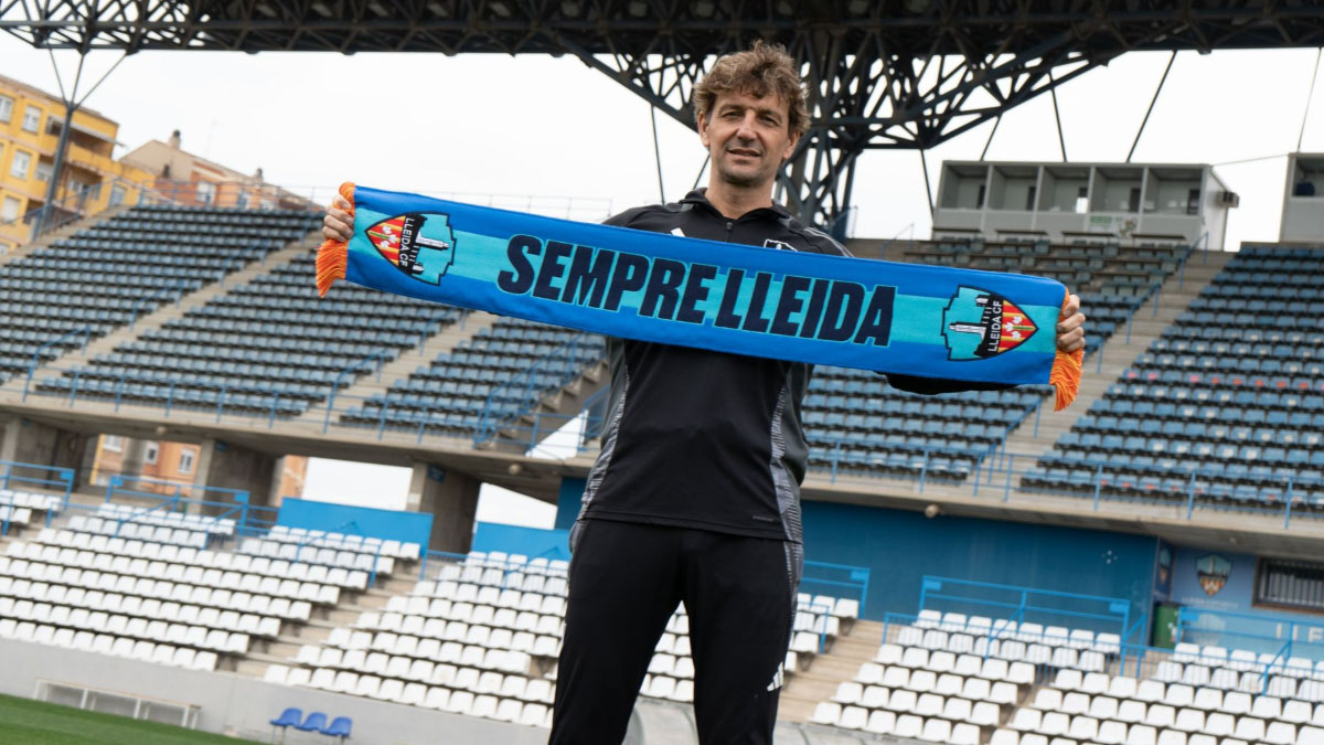 Íñigo Idiákez: "El cuerpo me pedía marcha y hay una muy buena plantilla en el Lleida CF" - Golsmedia